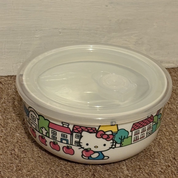 Hello Kitty | Dining | New Hello Kitty Ceramic Bowl In School With ...